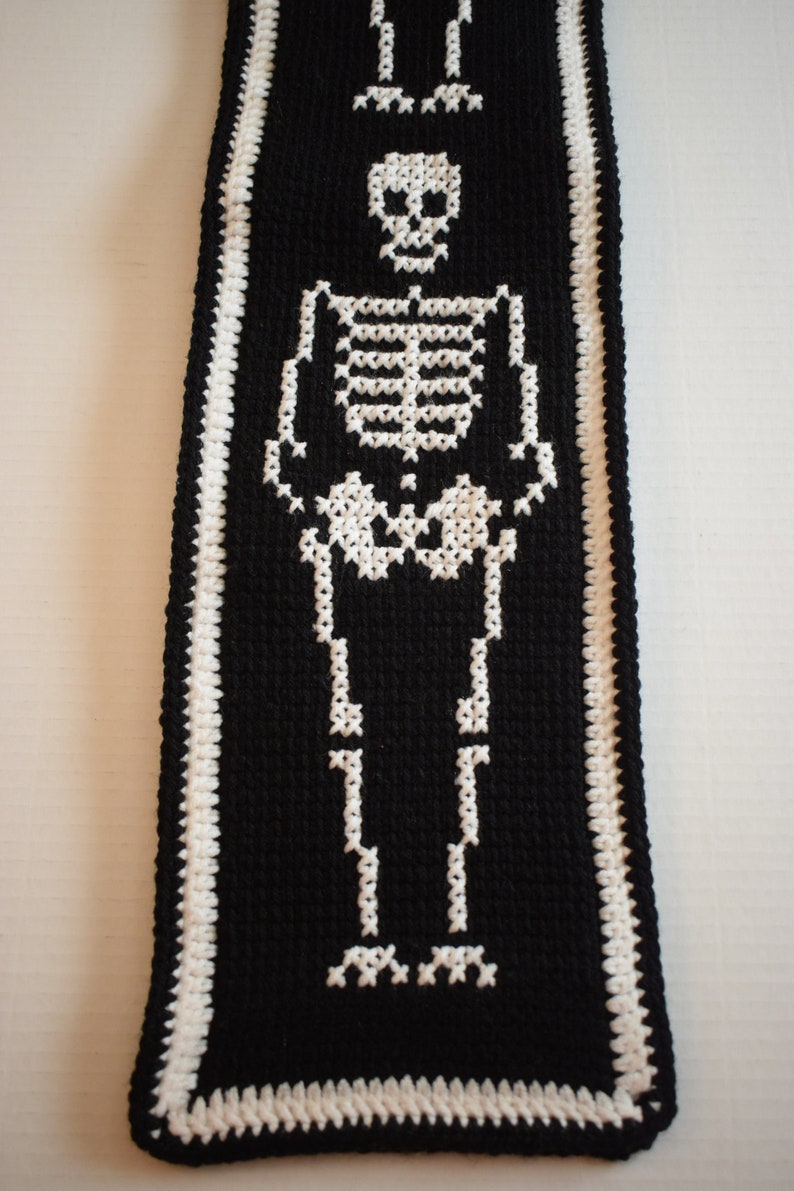 Skeleton Scarf Digital Download - Etsy