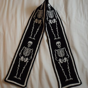 Skeleton Scarf Digital Download - Etsy