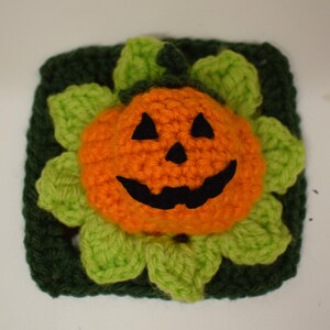 3D Jack O'lantern Granny Square Crochet Pattern (digital Download) - Etsy