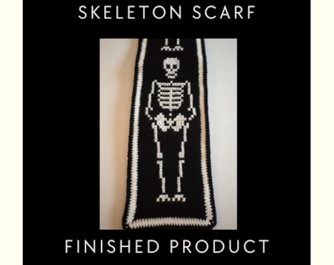 Skeleton Scarf, Finished Product - Etsy