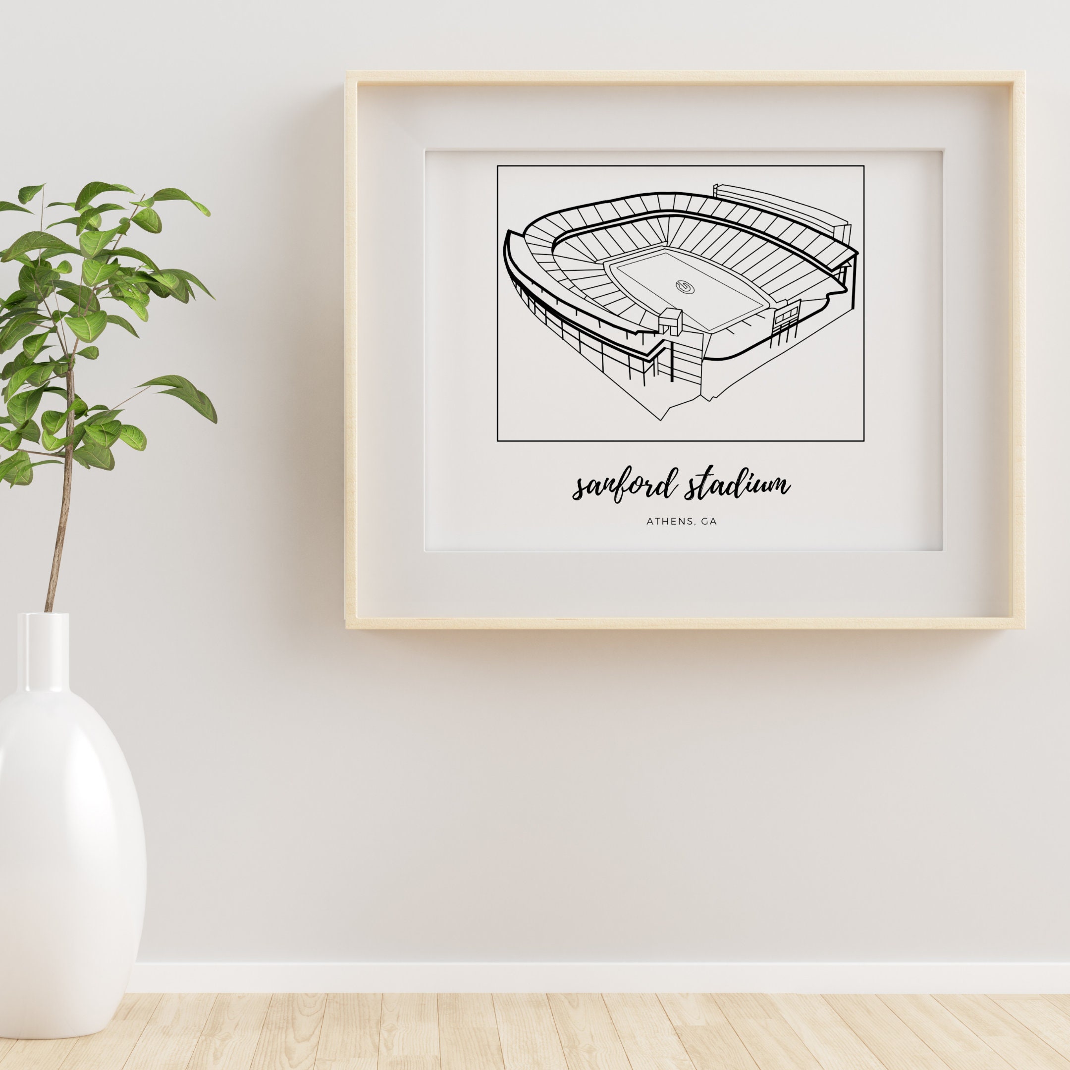 Outline Stadium Series Print DIGITAL DOWNLOAD - Etsy