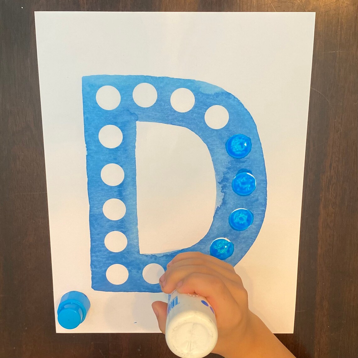Alphabet Capital/uppercase Letter Dot Activity for Homeschool, Pre-k ...