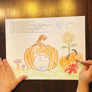 Kids Fall Activities for Homeschool, Pre-k, or Kindergarten - Etsy