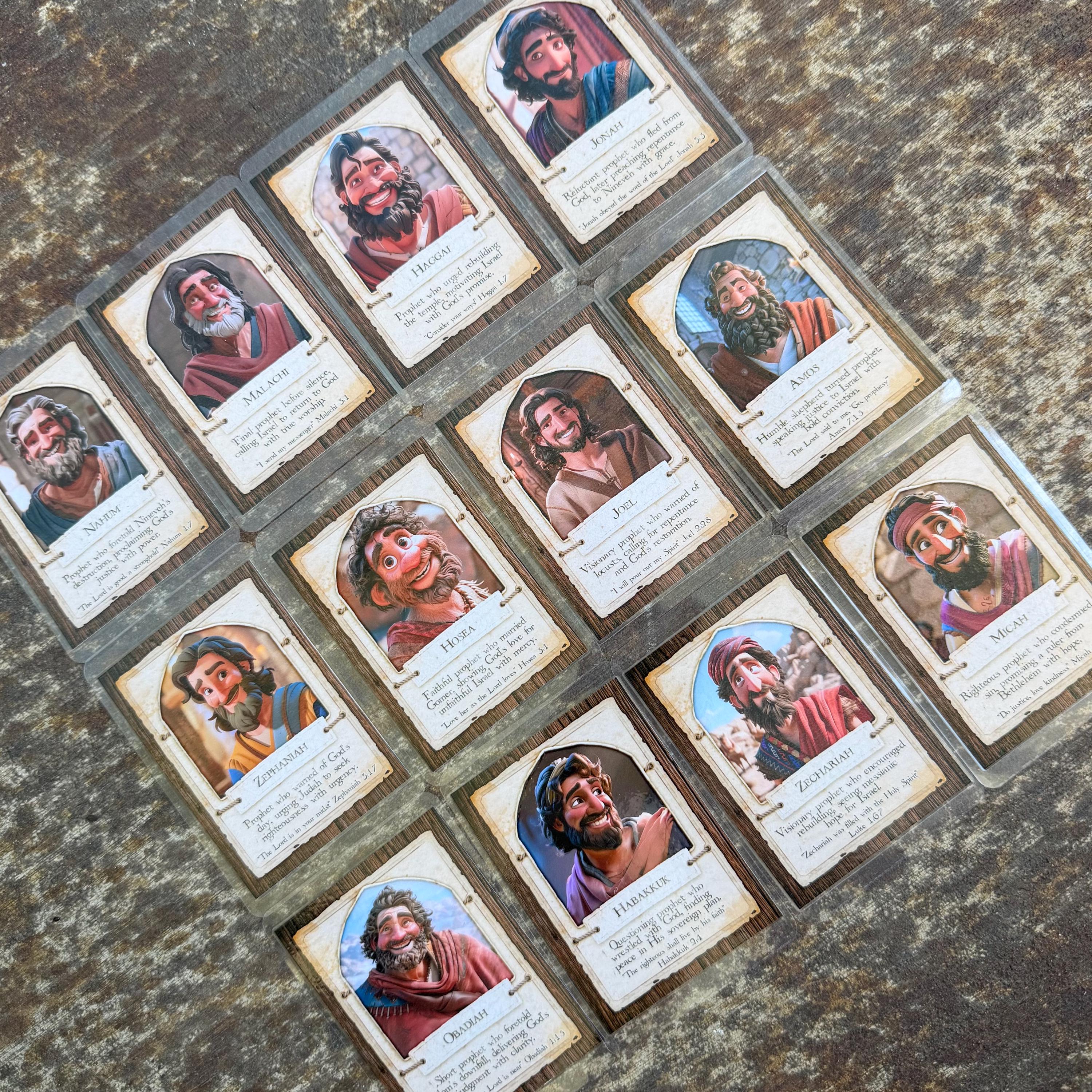 Printable Minor Prophets Bible Character Cards - Digital PDF Download ...