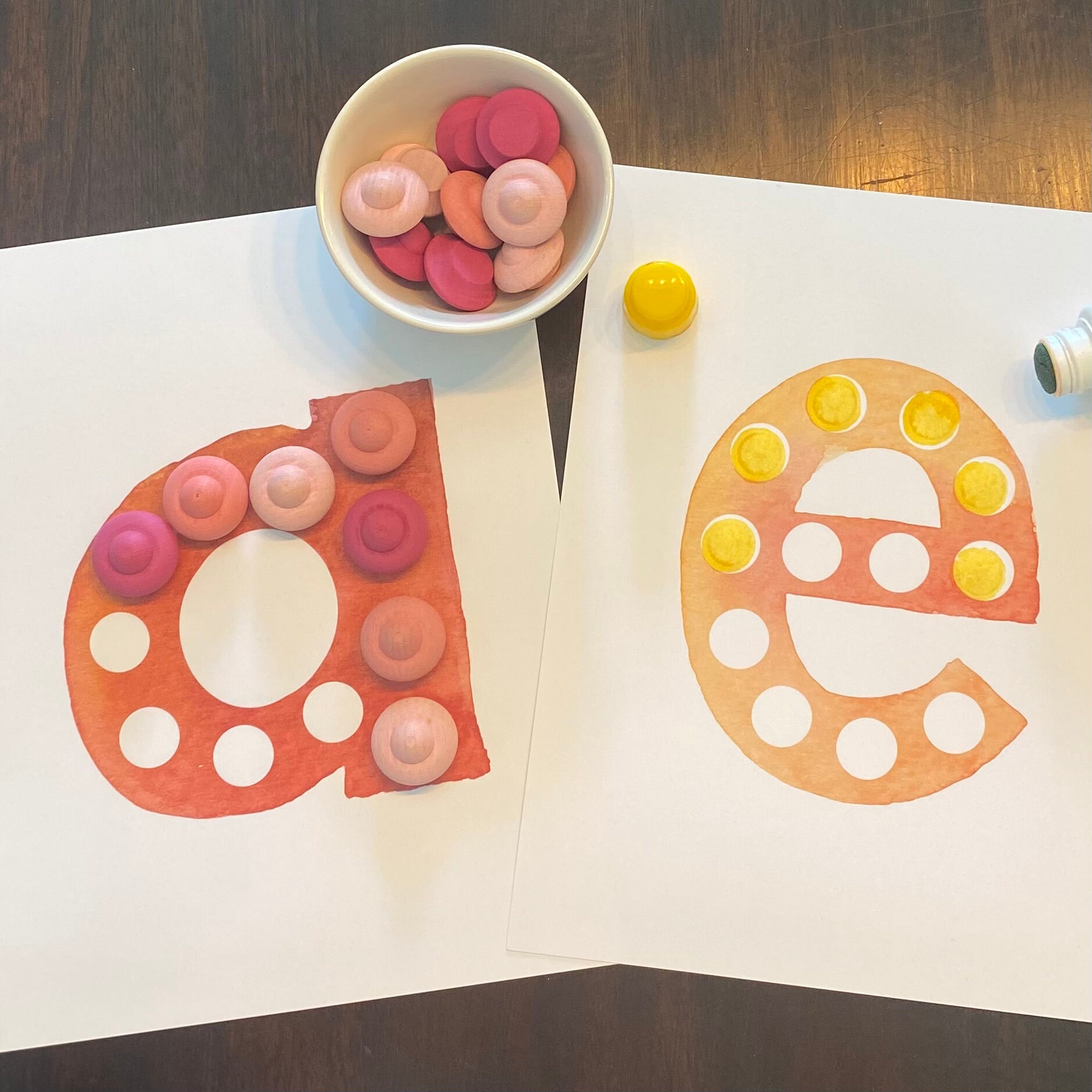 Alphabet Lowercase Letter Dot Activity for Homeschool, Pre-k, or ...