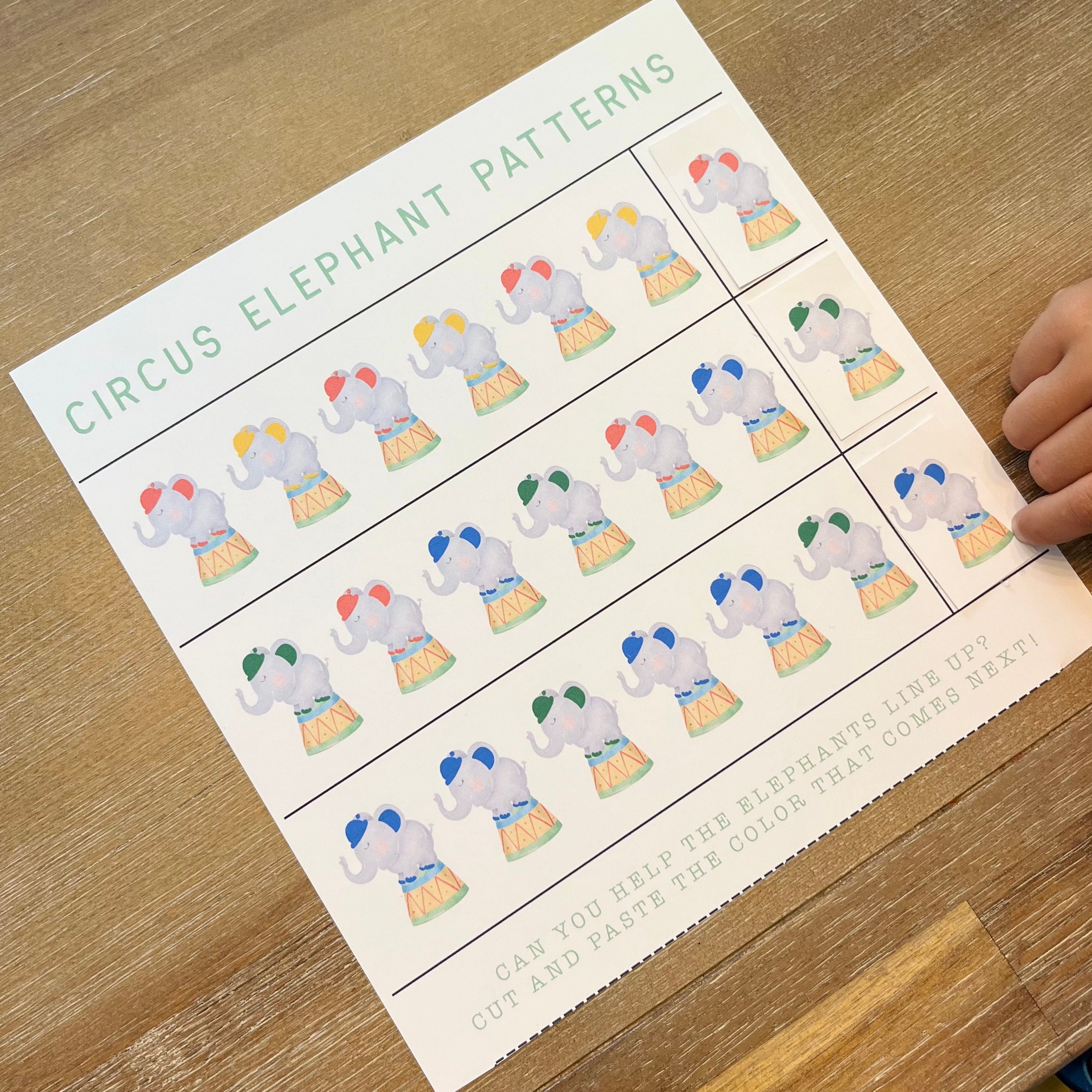 Kids Circus Activities for Homeschool, Pre-k, or Kindergarten - Etsy