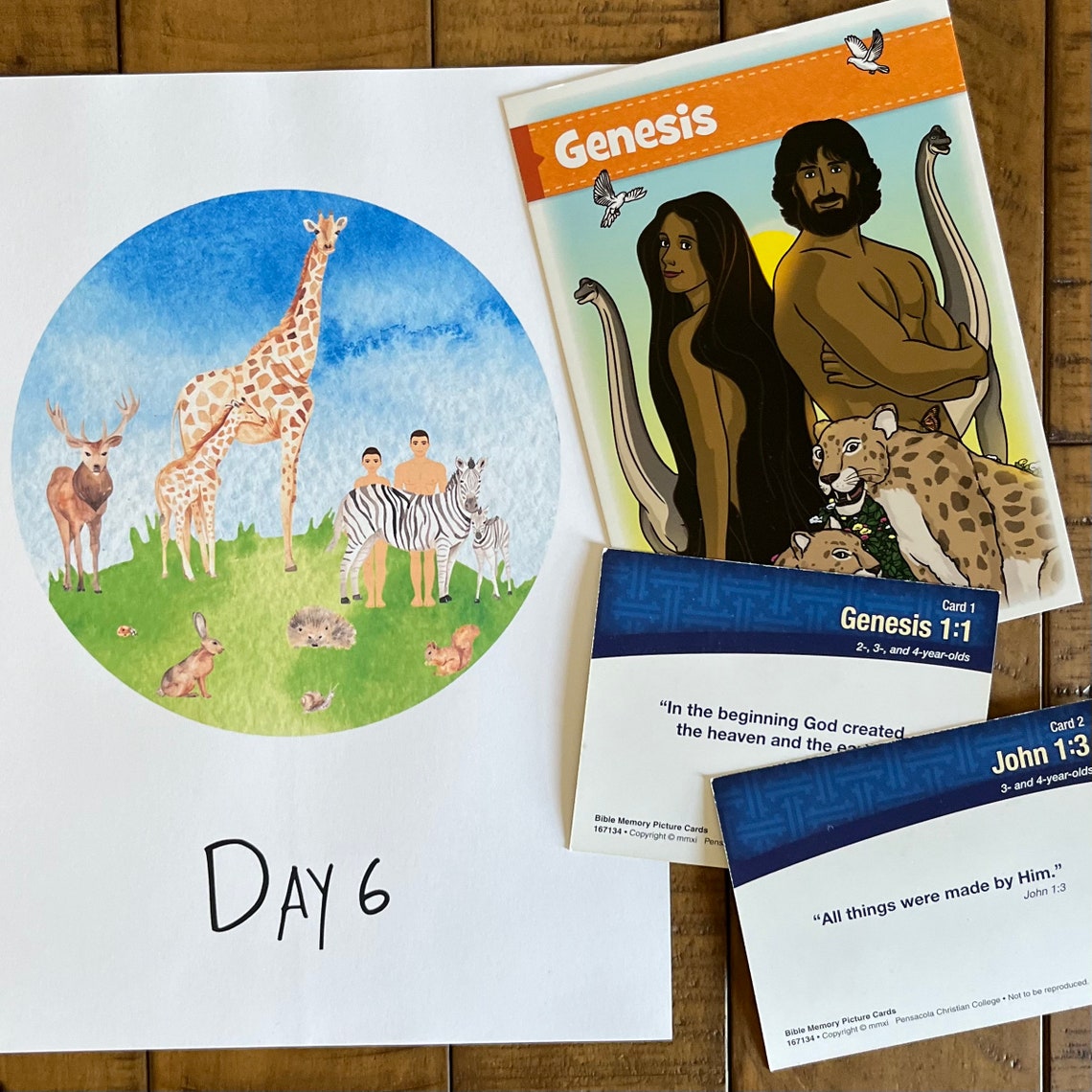 Days of Creation Poster Printables - Etsy