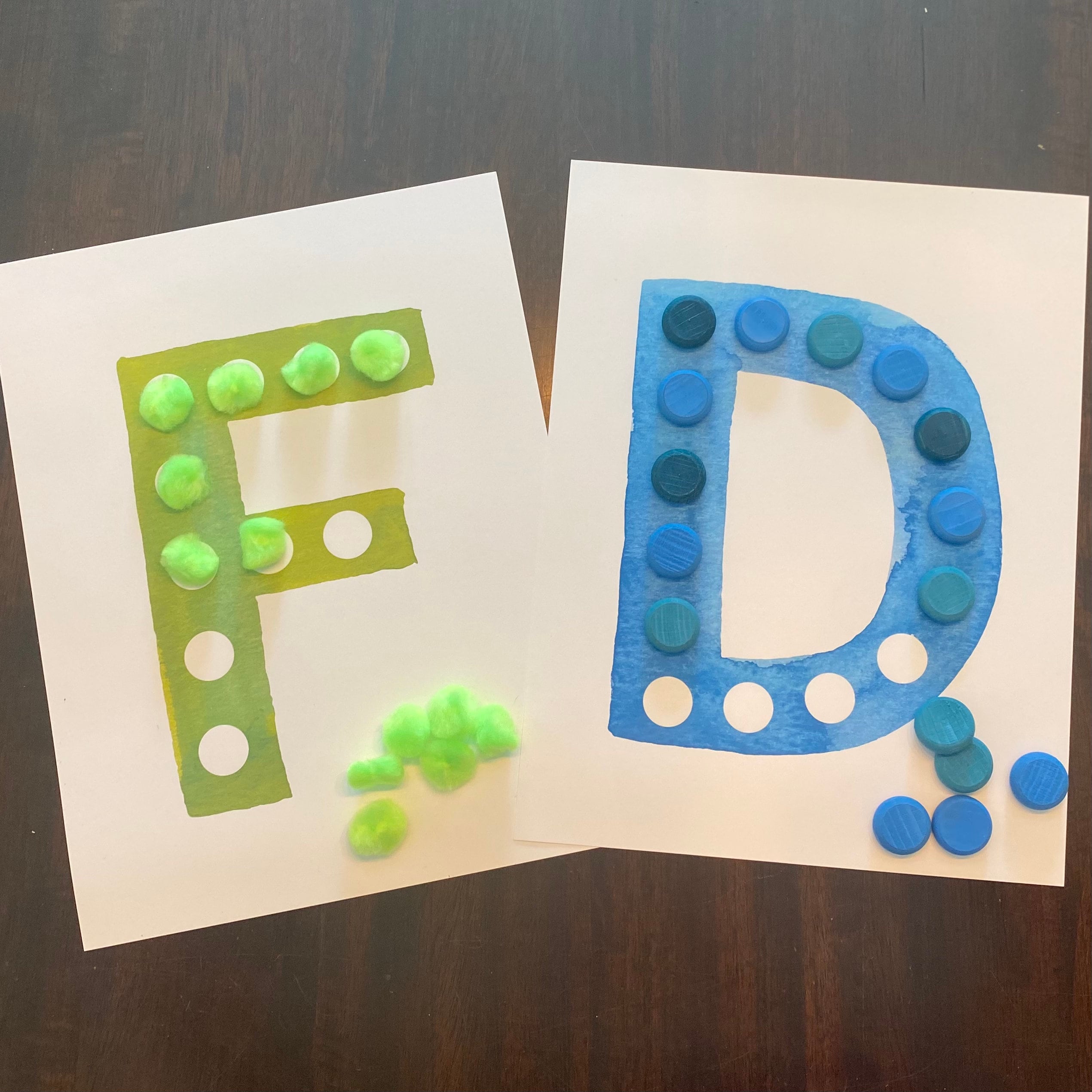 Alphabet Capital/uppercase Letter Dot Activity for Homeschool, Pre-k ...