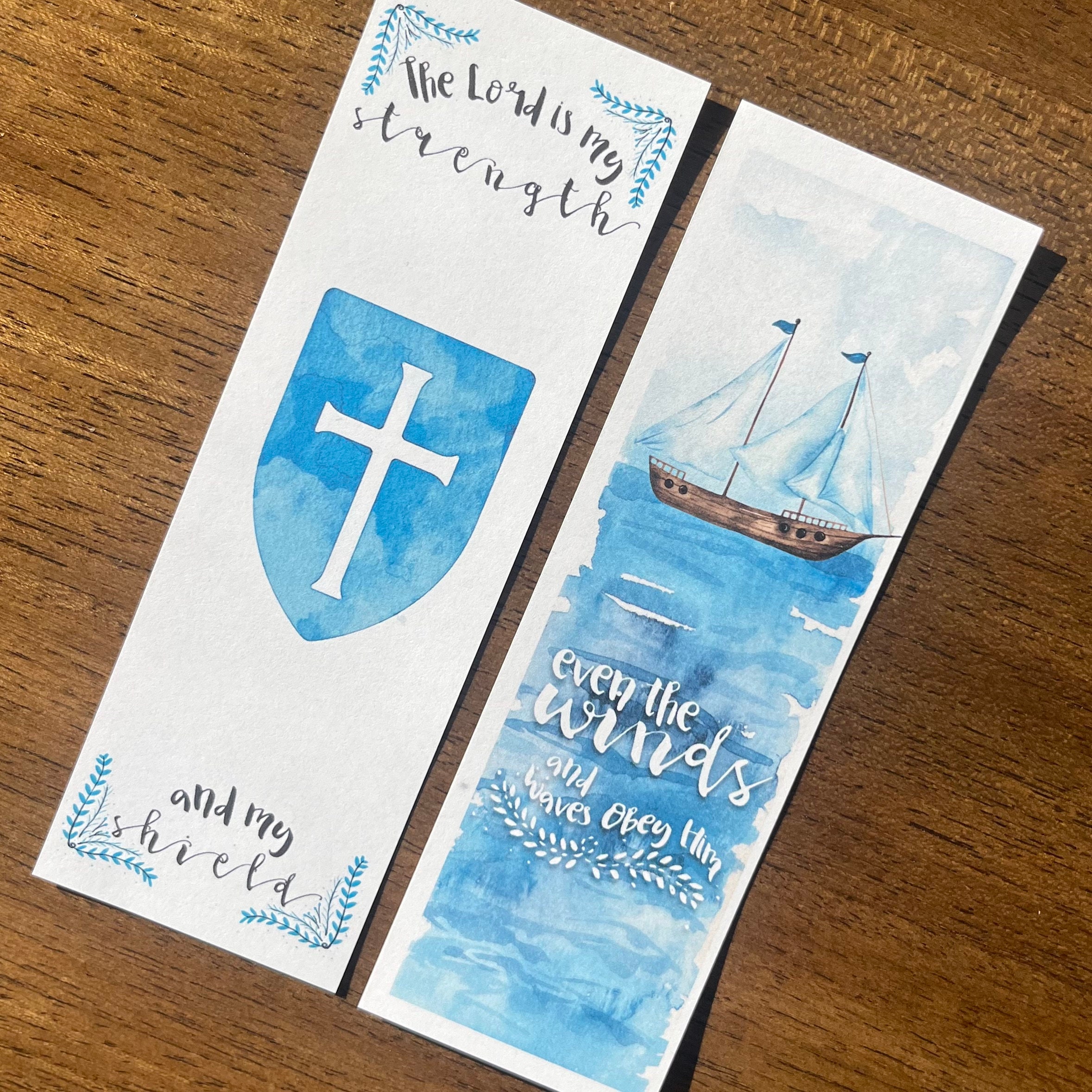 4 Scripture Bookmark Printables for Kids - Etsy