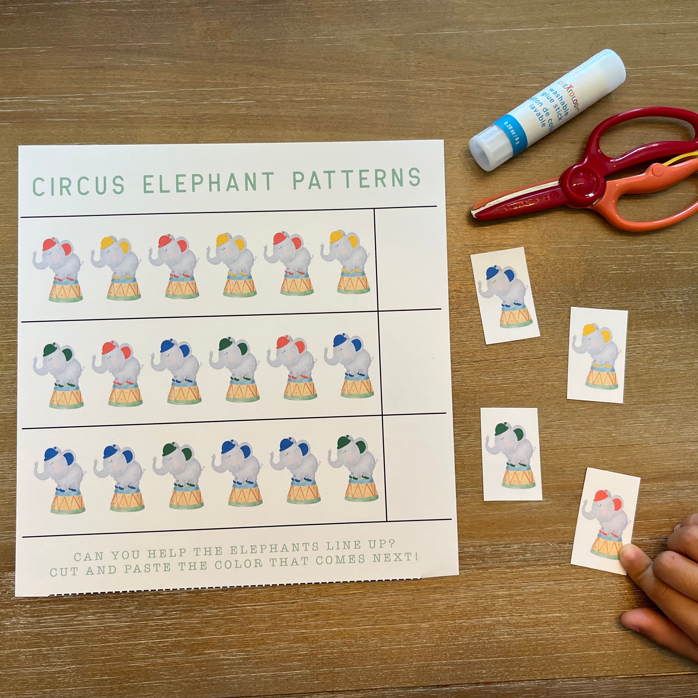 Kids Circus Activities for Homeschool, Pre-k, or Kindergarten - Etsy