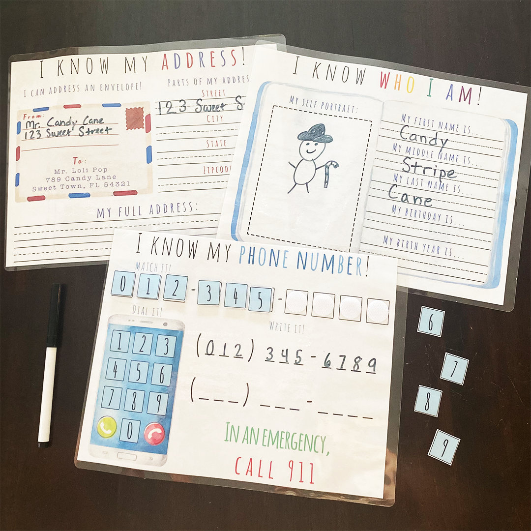 Life Skills Bundle for Homeschool Pre-k and Kindergarten - Etsy