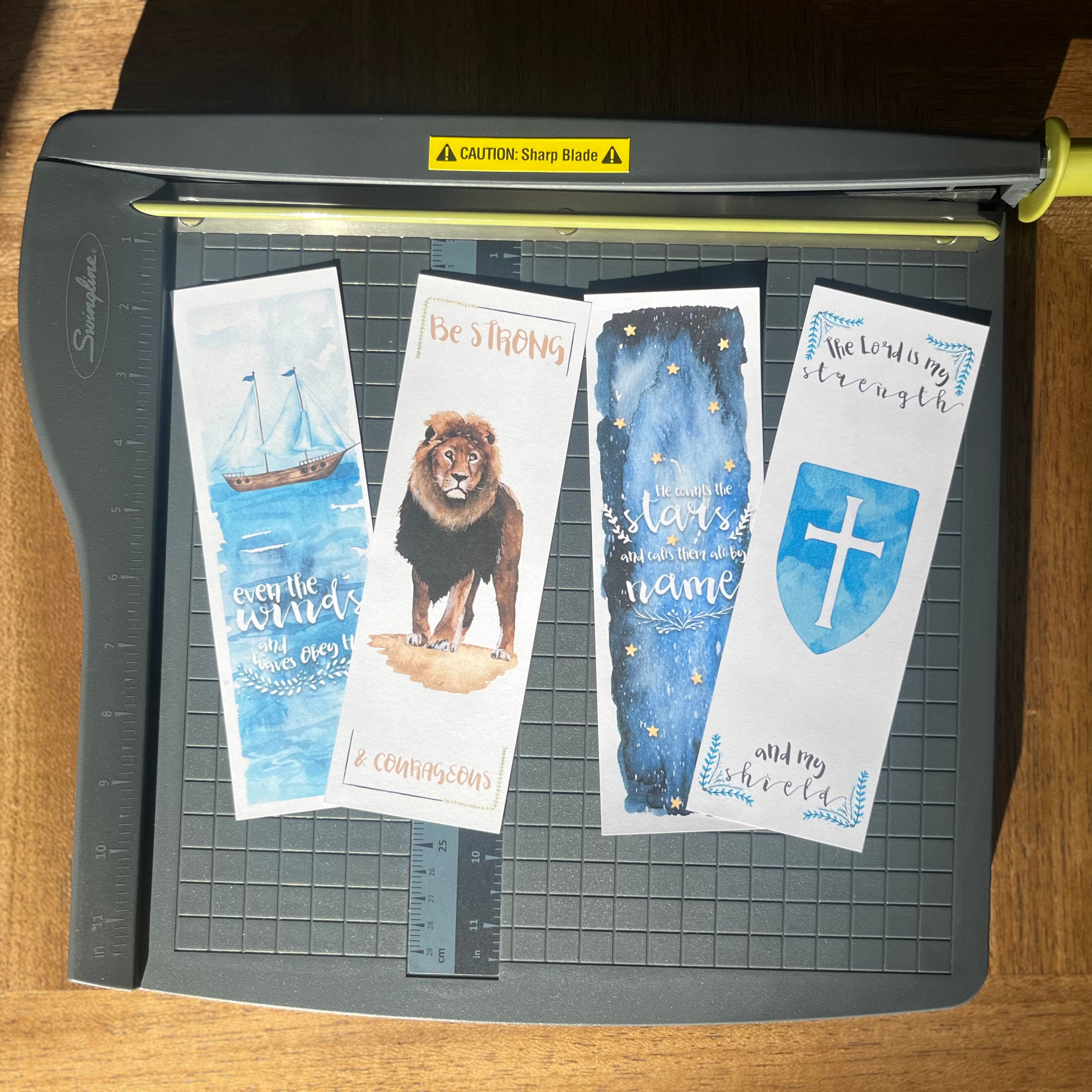 4 Scripture Bookmark Printables for Kids - Etsy