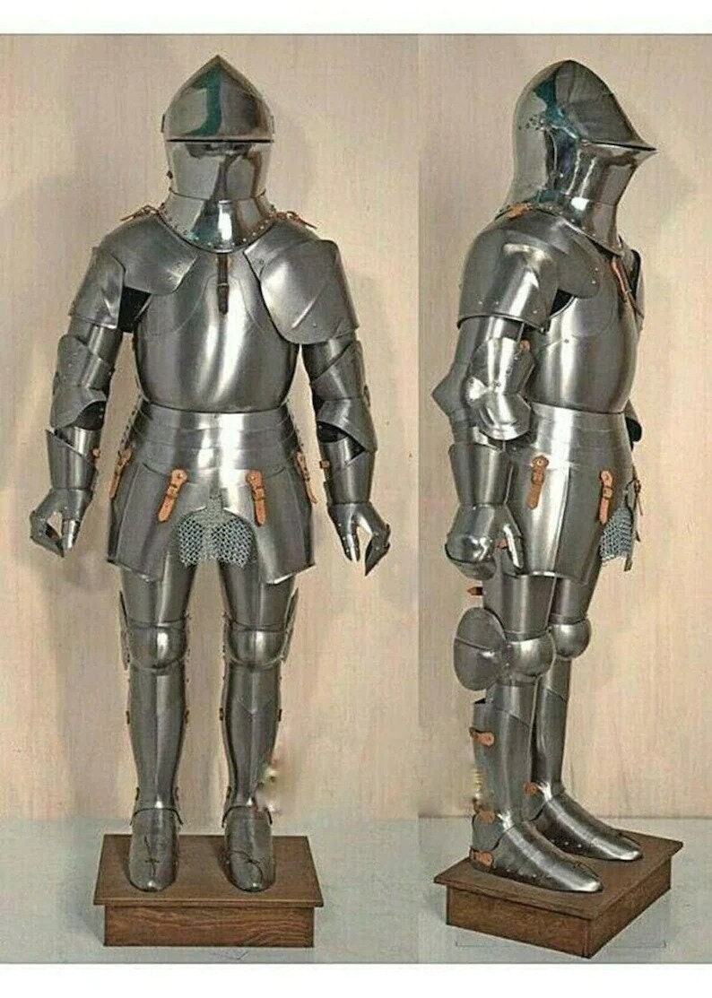 12th Century Historical Medieval Gothic Armour Suit Battle | Etsy