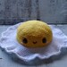 Giant Crochet Egg Plush Pillow, Crochet Foods, Giant Crochet Food ...