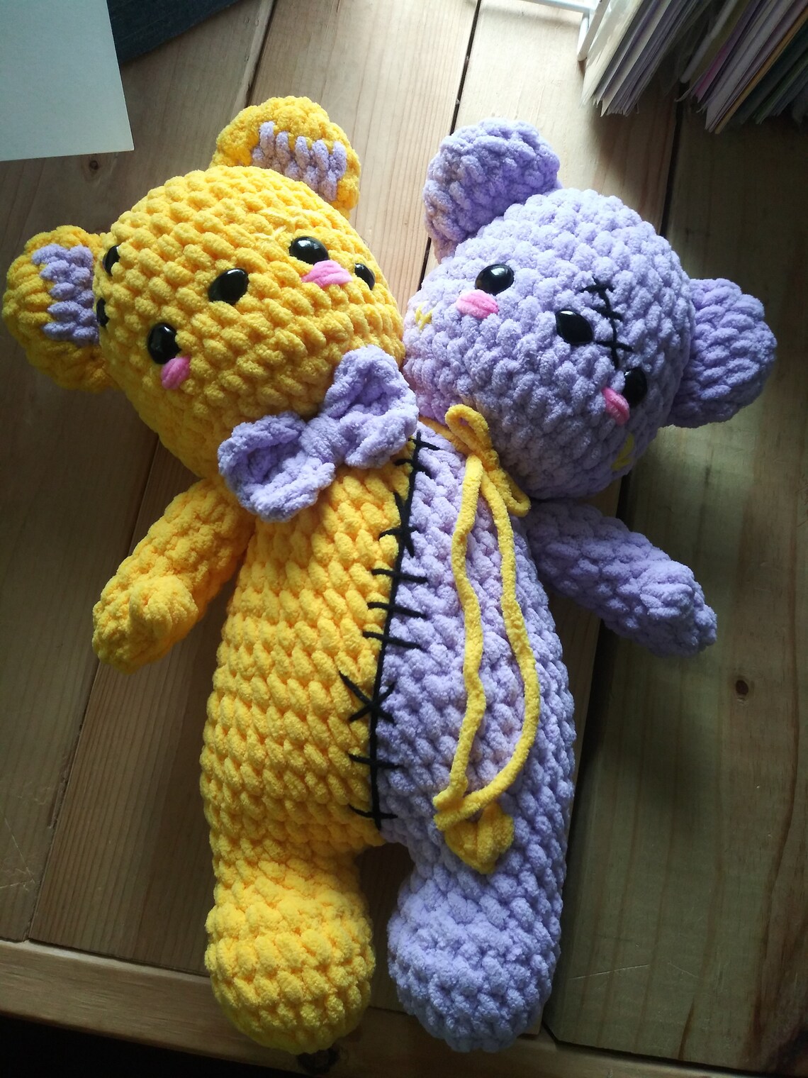 Two Headed Plushie Two Headed Crochet Bear Crochet Zombie - Etsy