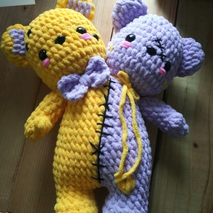 Two Headed Plushie Two Headed Crochet Bear Crochet Zombie - Etsy