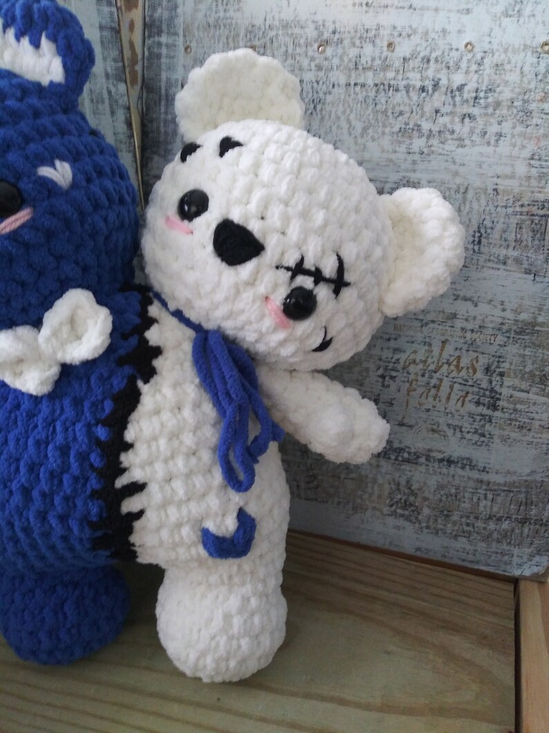 Two Headed Plushie Two Headed Crochet Bear Crochet Zombie - Etsy