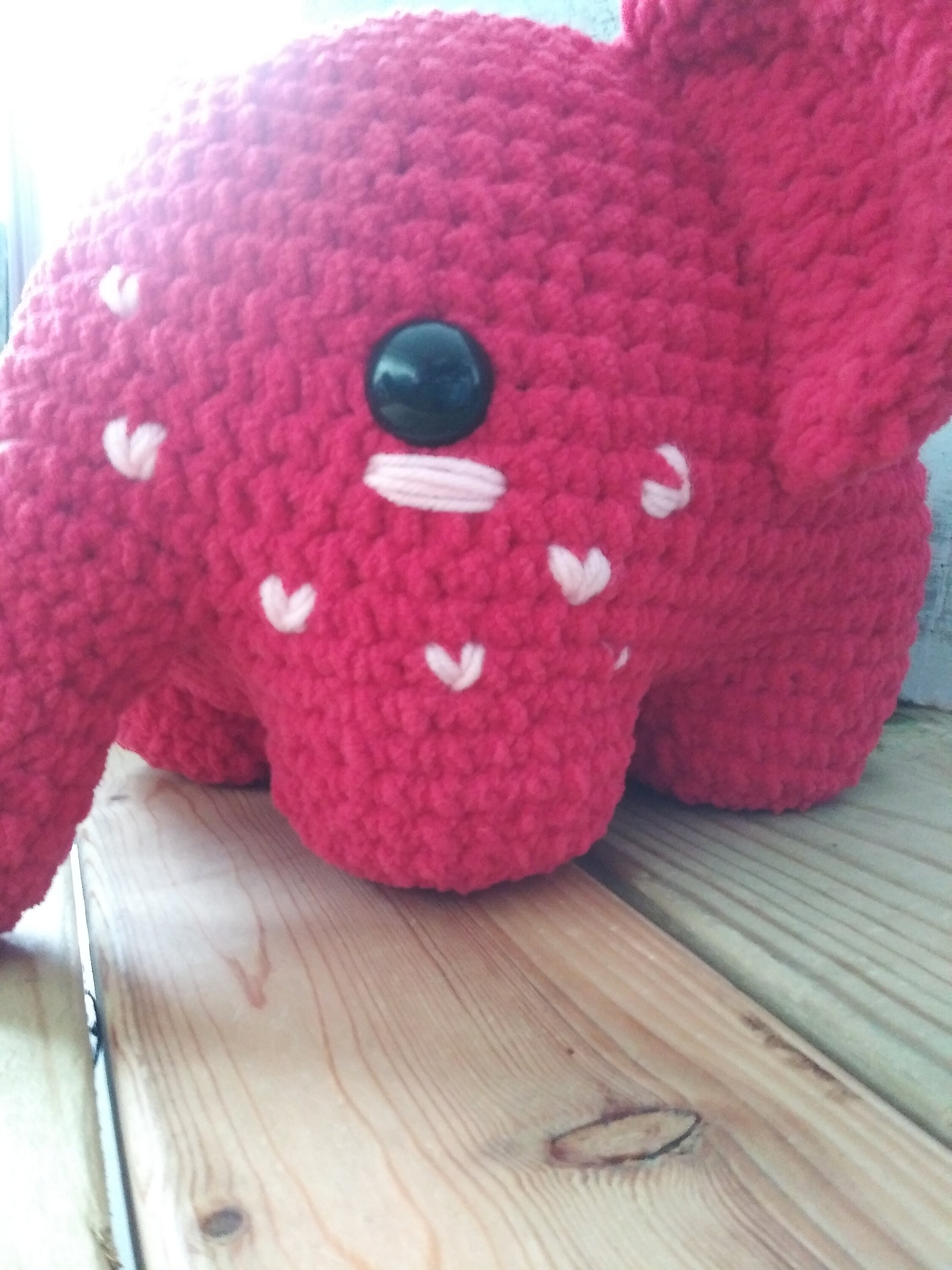 Giant Crochet Elephant Plush Amigurimi Elephant Pillow - Etsy