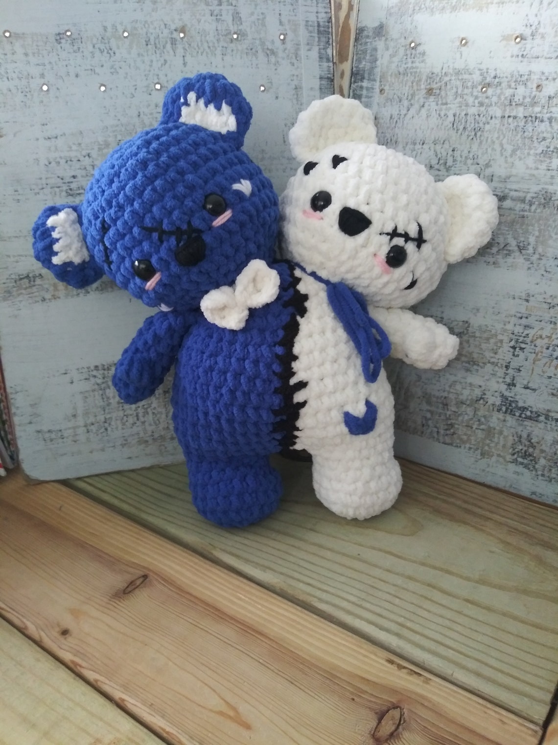 Two Headed Plushie Two Headed Crochet Bear Crochet Zombie - Etsy