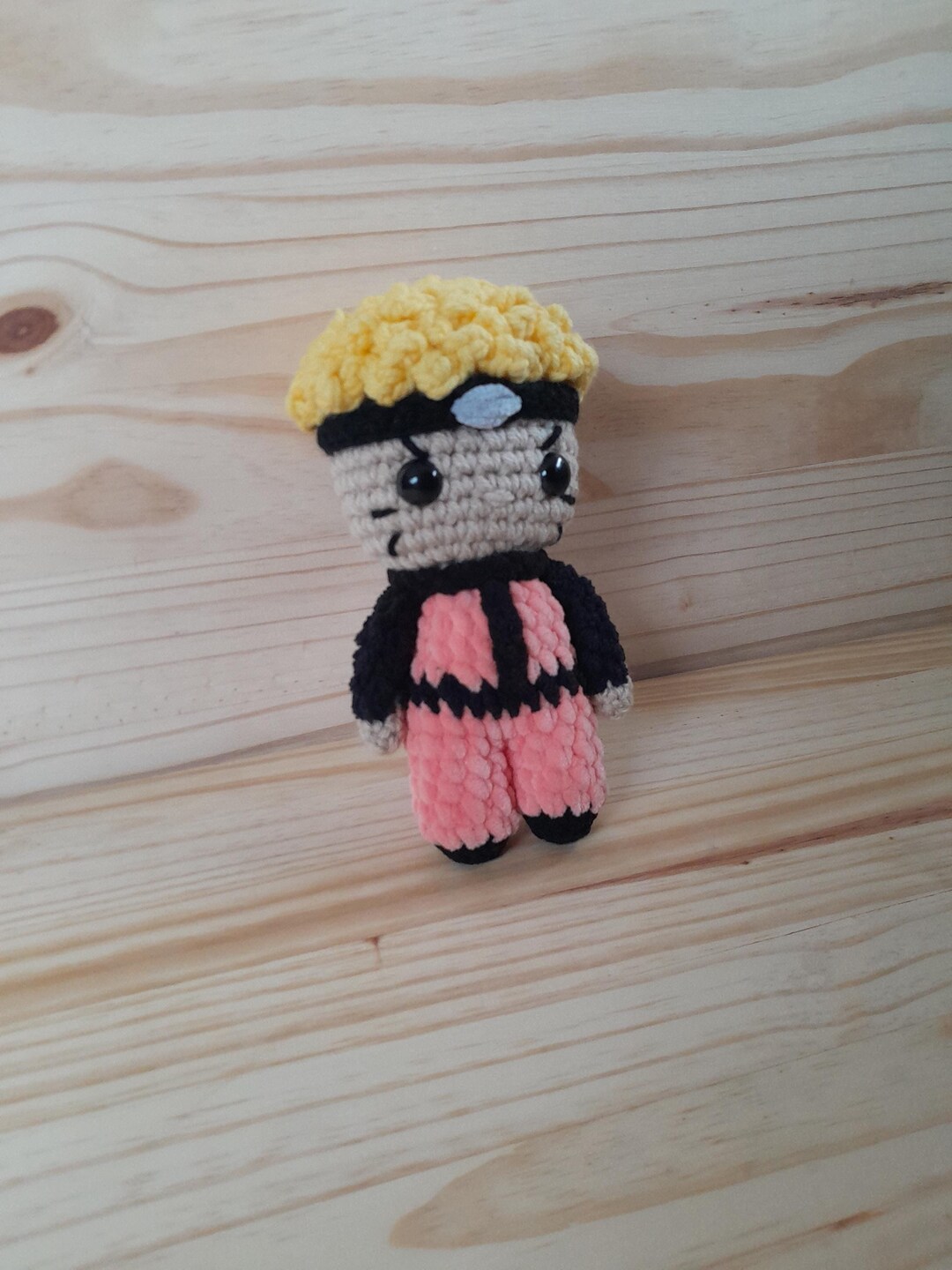 Anime Boy Plushie, Stuffed Anime Character, Handmade Ninja Doll, Anime ...