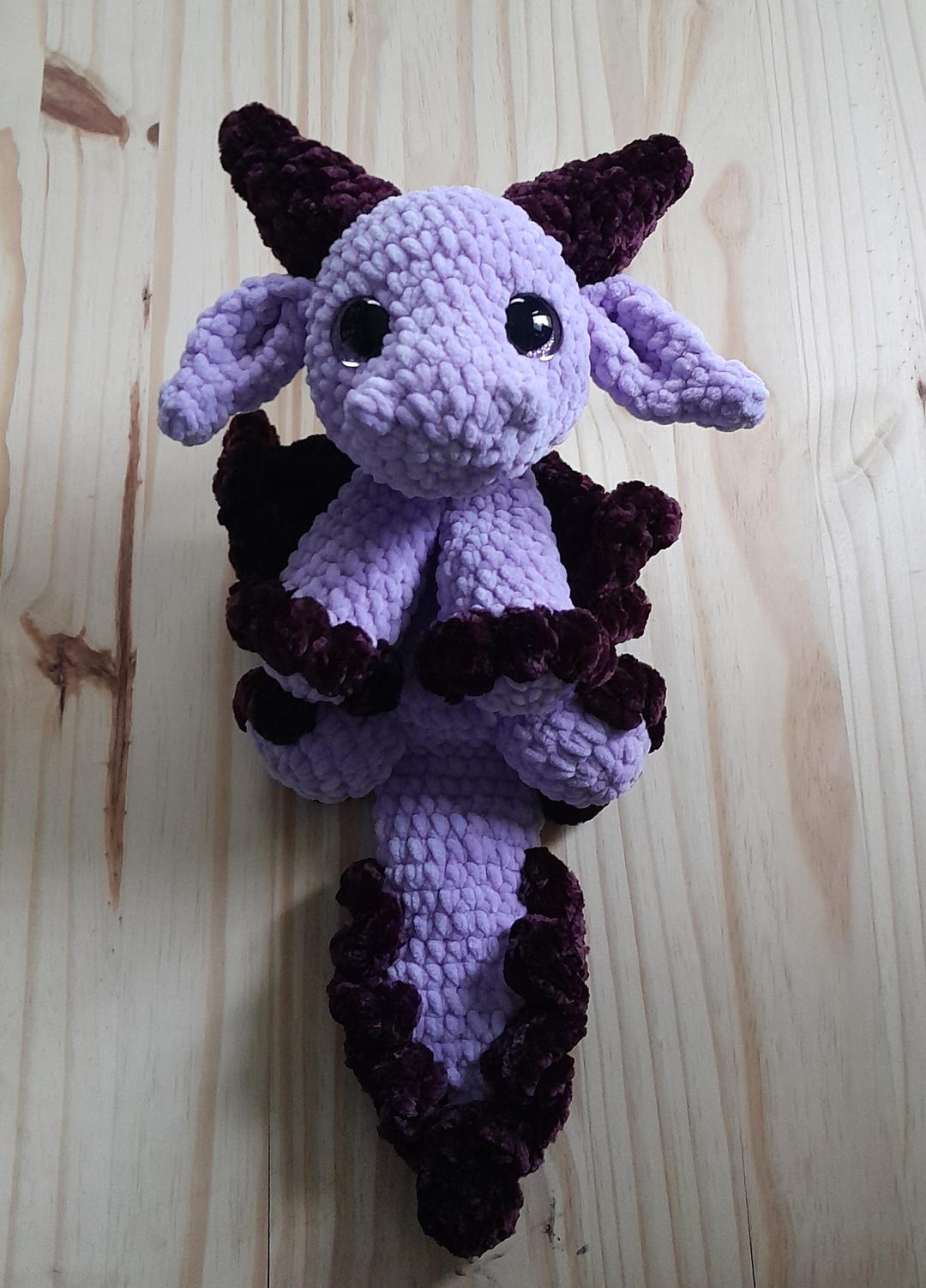 Dragon Snuggler Plushie, Baby Dragon Plushie, Stuffed Mystical Creature ...