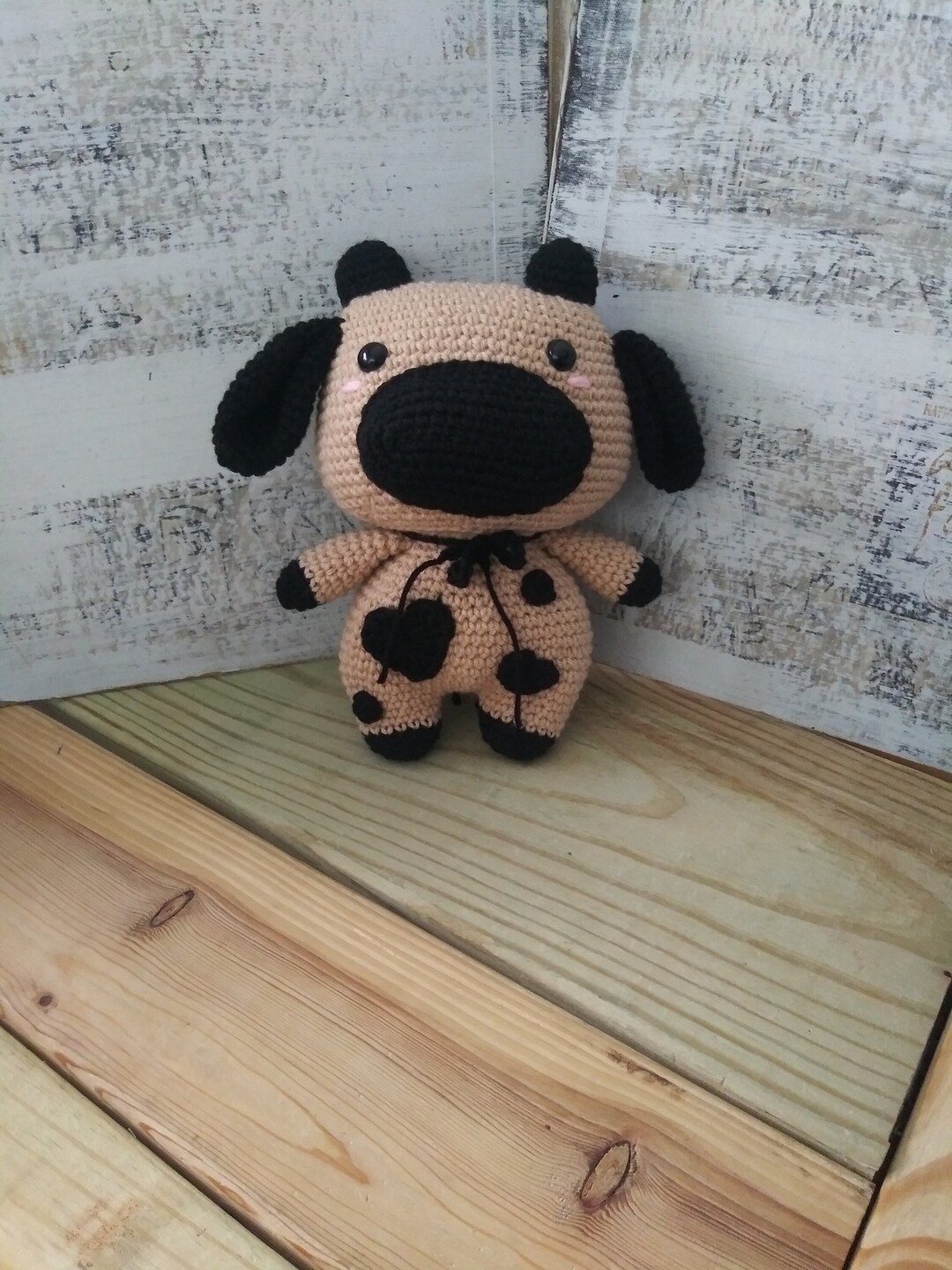 Crochet Boba Cow, Crochet Cow, Bubble Tea Cow, Cow Plushie, Handmade ...