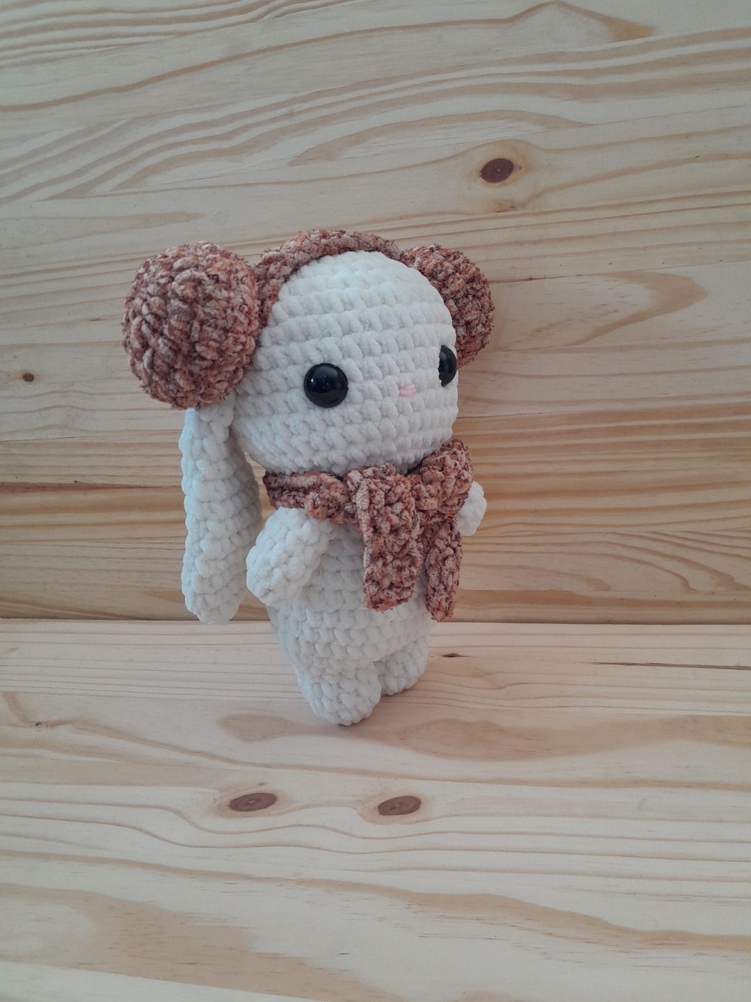 Cute Winter Bunny Plushie, Bunny With Accesories, Bunny in Scarf ...