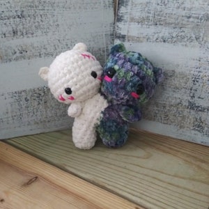 Two Headed Plushie, Two Headed Crochet Bear, Crochet Zombie Bear ...