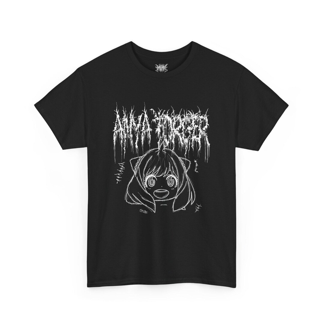 Deathcore Anime Girl Shirt Bold, Edgy, Grunge, Goth and Cute in One USA ...