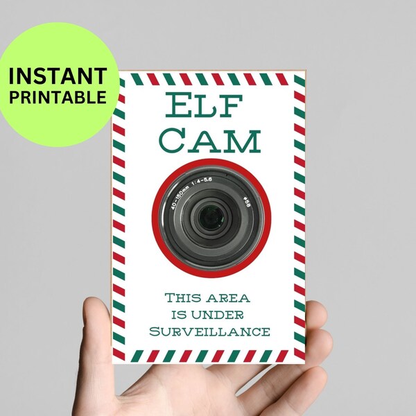 Elf Surveillance - Etsy