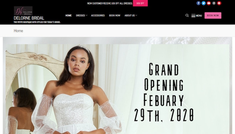 ONE WEEK SALE! Website Design / Custom Website / Website Design / Small ...