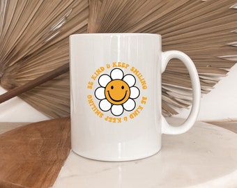 Keep Smiling Mug - Etsy