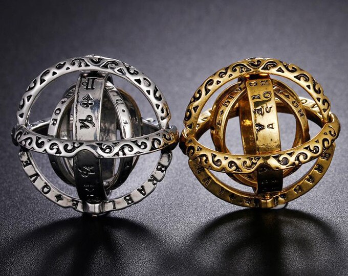 Vintage Astronomical Ring, Astronomy Ring, Astronomy Jewelry, Spinner ...