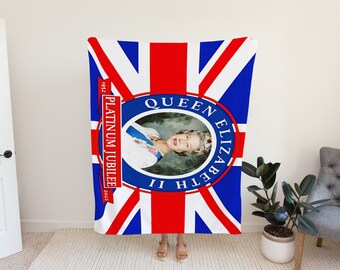 Union Jack Blanket - Etsy