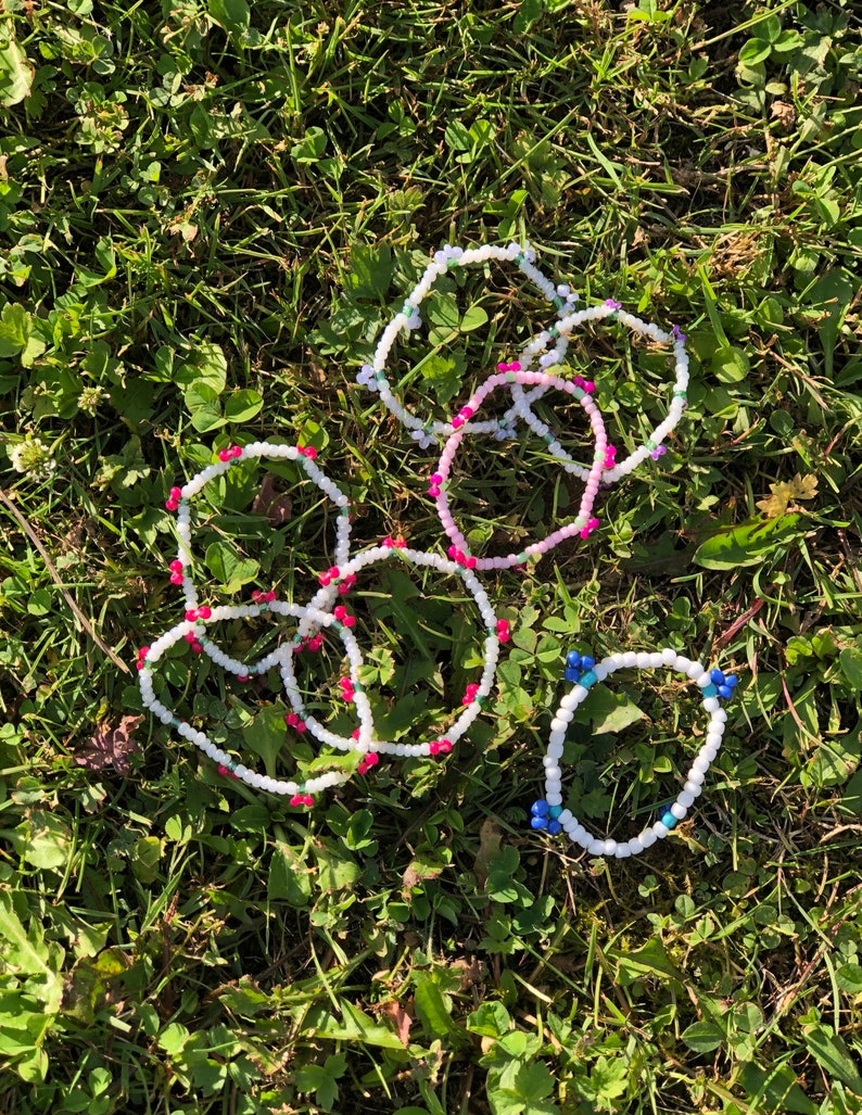 Fruit Bracelets Cherry/blueberry Pearls - Etsy