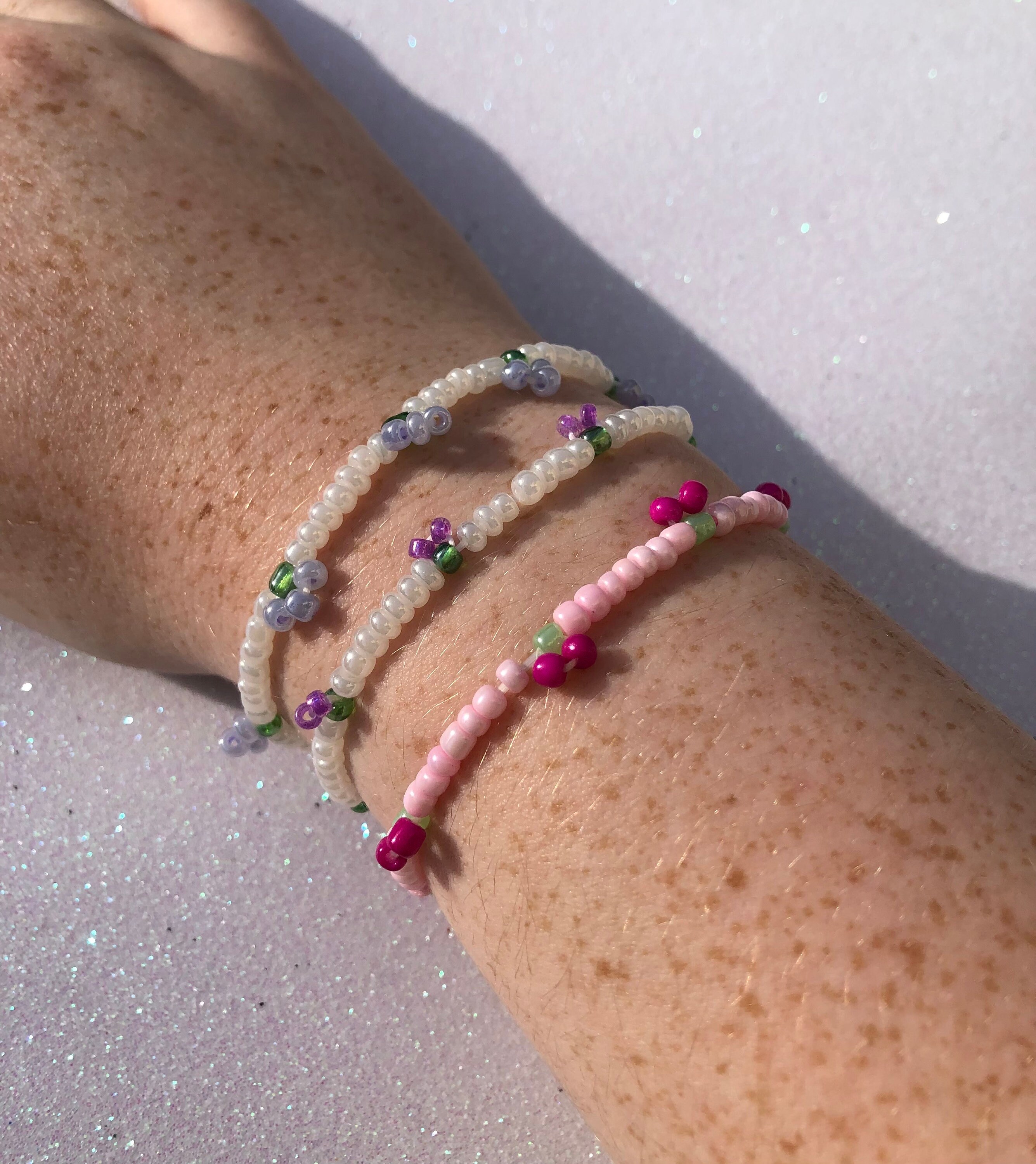 Fruit Bracelets Cherry/blueberry Pearls - Etsy