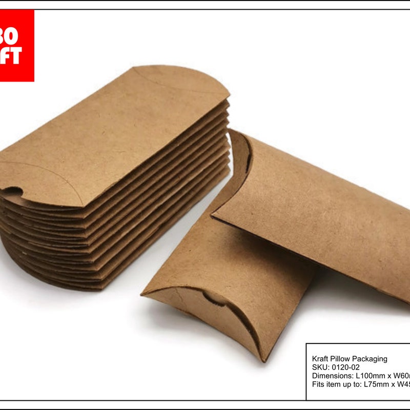 Kraft Paper Pillow Gift Boxes - 60+ Gift Ideas for 2025