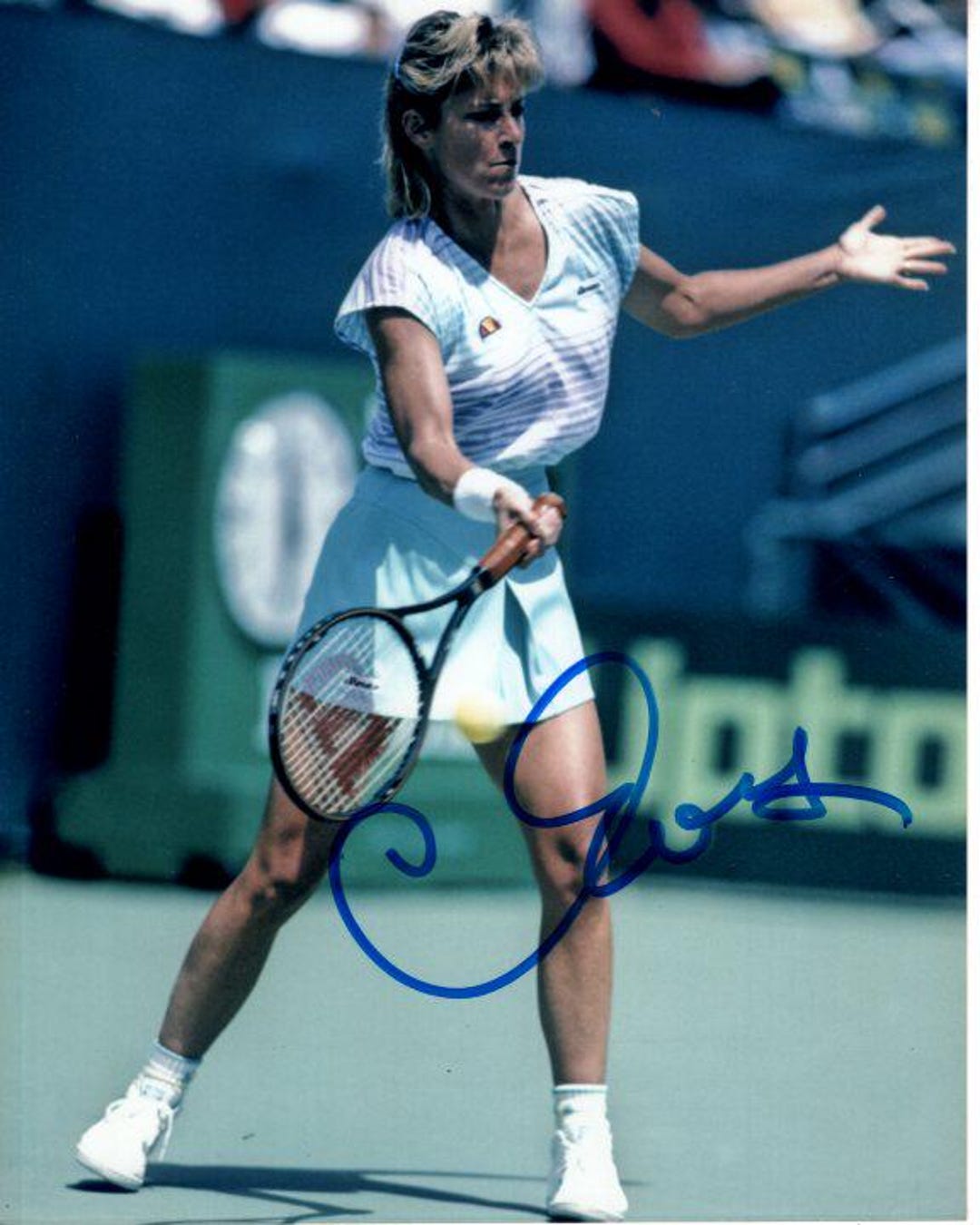 Chris Evert Signed Autographed 8x10 Tennis Photo - Etsy