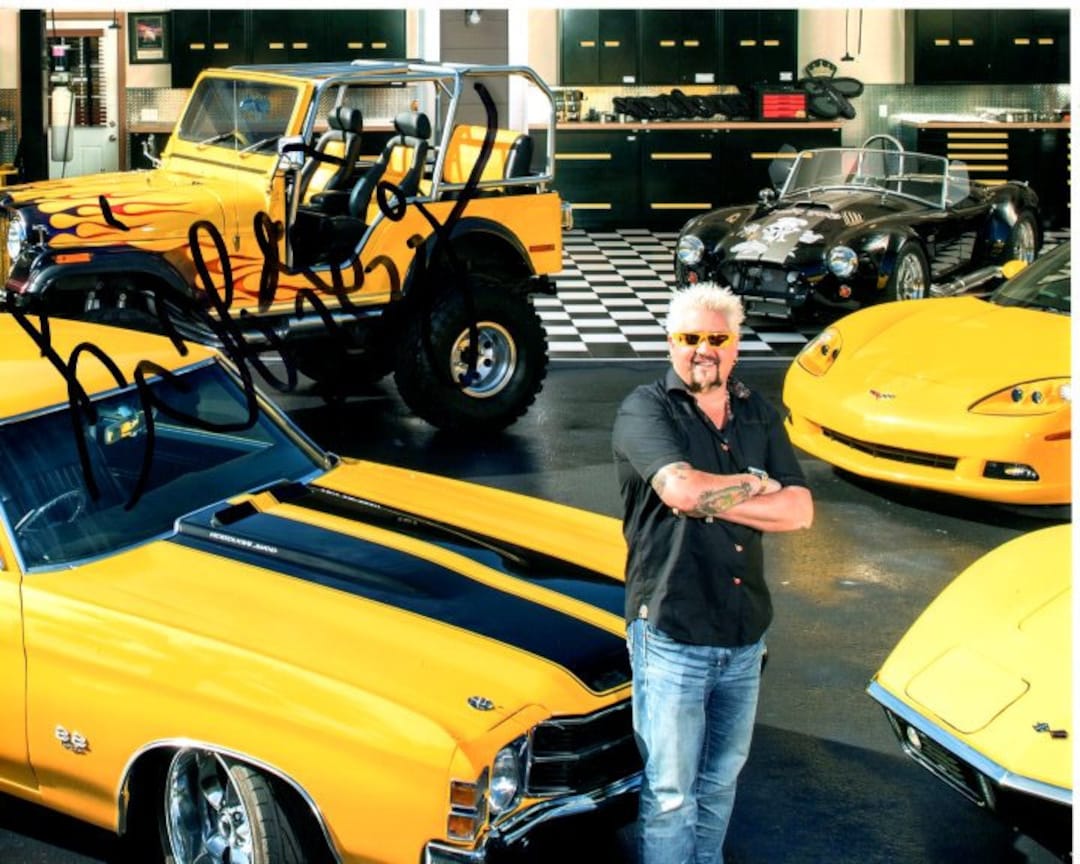 Guy Fieri Signed Autographed 8x10 Photo - Etsy