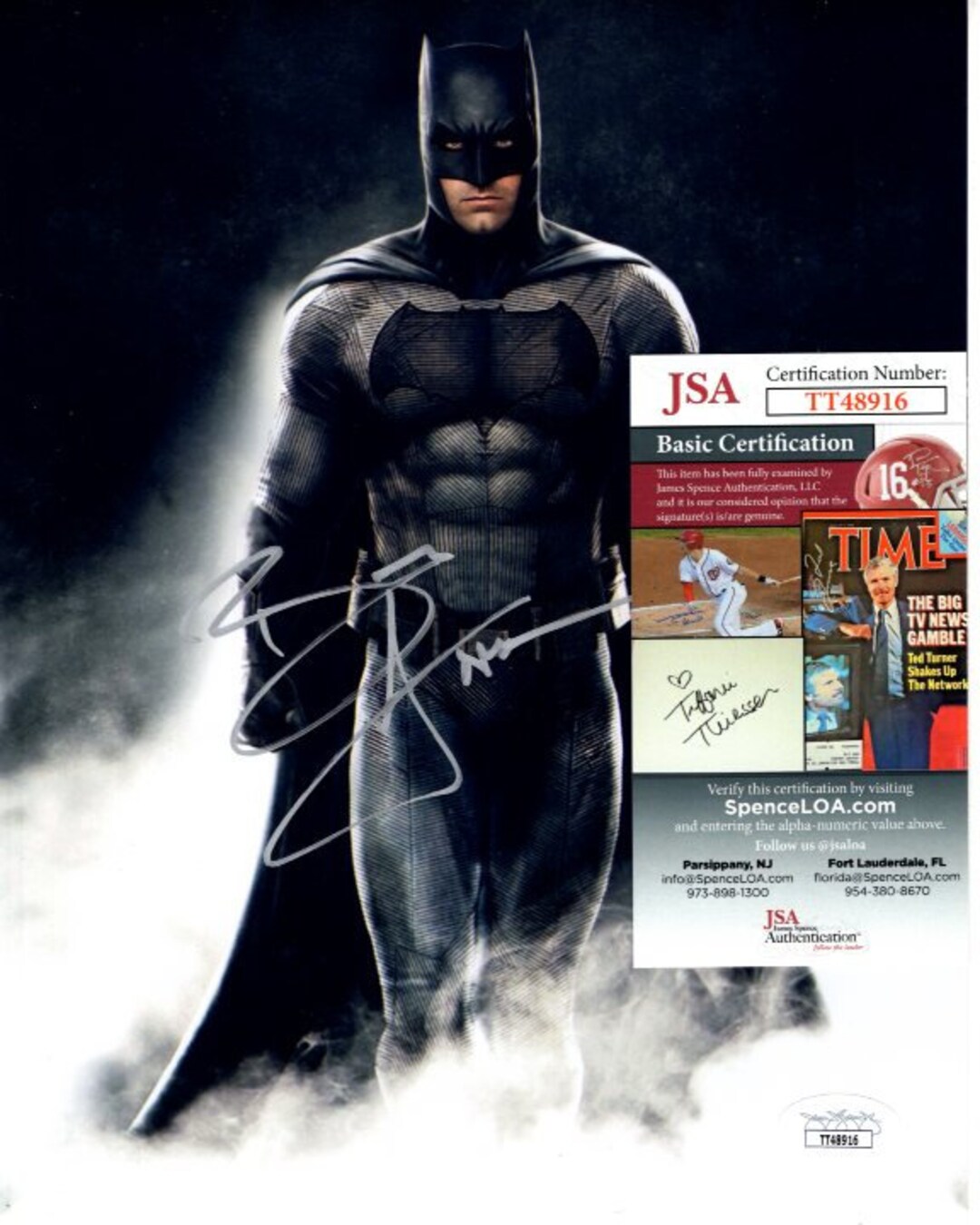Ben Affleck Signed Autographed 8x10 Batman Justice League Bruce Wayne ...