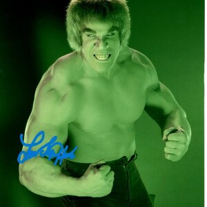 Lou Ferrigno Signed Autographed 8x10 the Incredible Hulk Photo JSA - Etsy