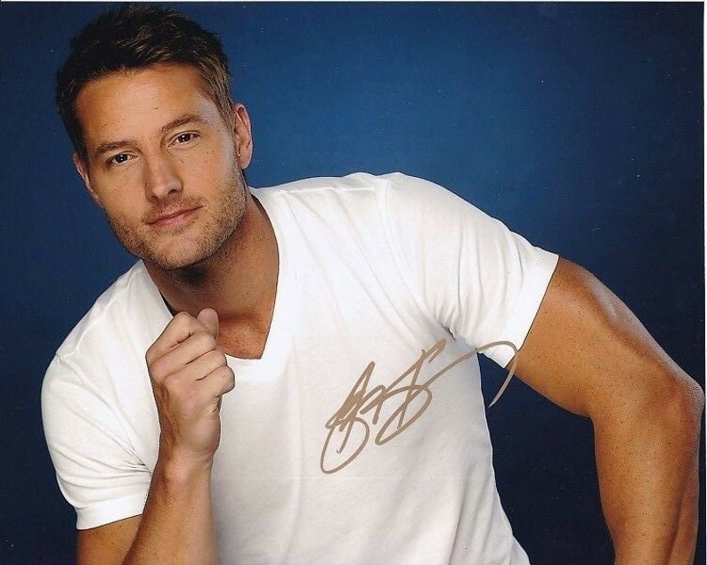 Justin Hartley Signed Autographed 8x10 Photo - Etsy