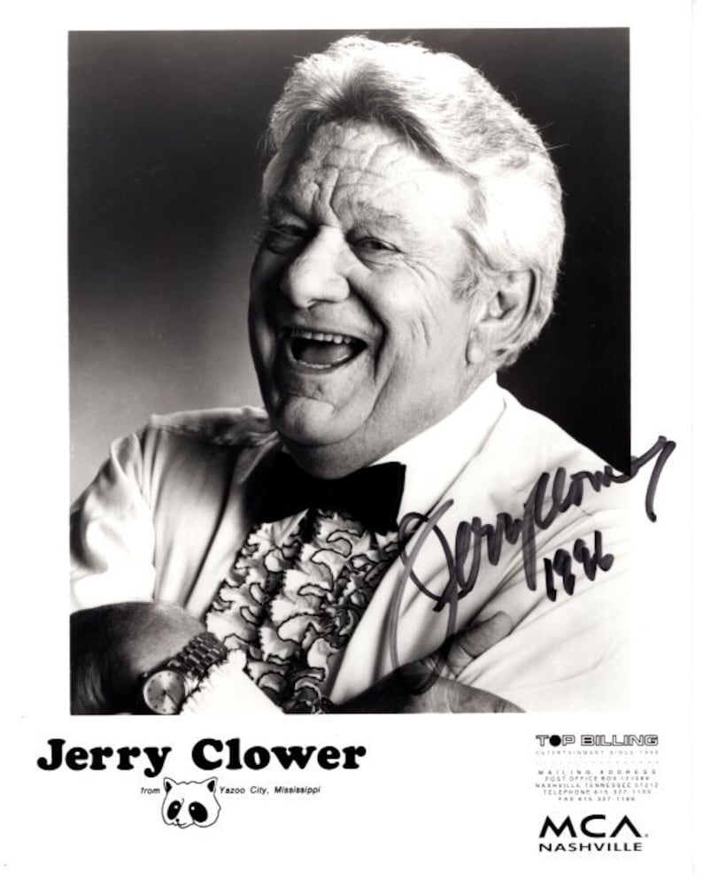 Jerry Clower Signed Autographed 8x10 Original Agency Photo - Etsy