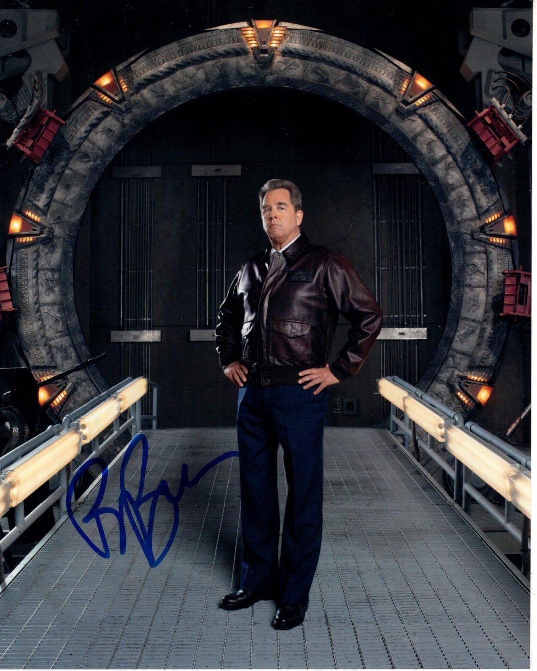 Beau Bridges Signed Autographed 8x10 Stargate SG-1 Maj Gen Henry Hank ...