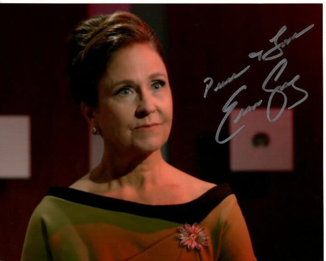 Erin Gray Signed Autographed 8x10 Star Trek Continues Commander Gray ...