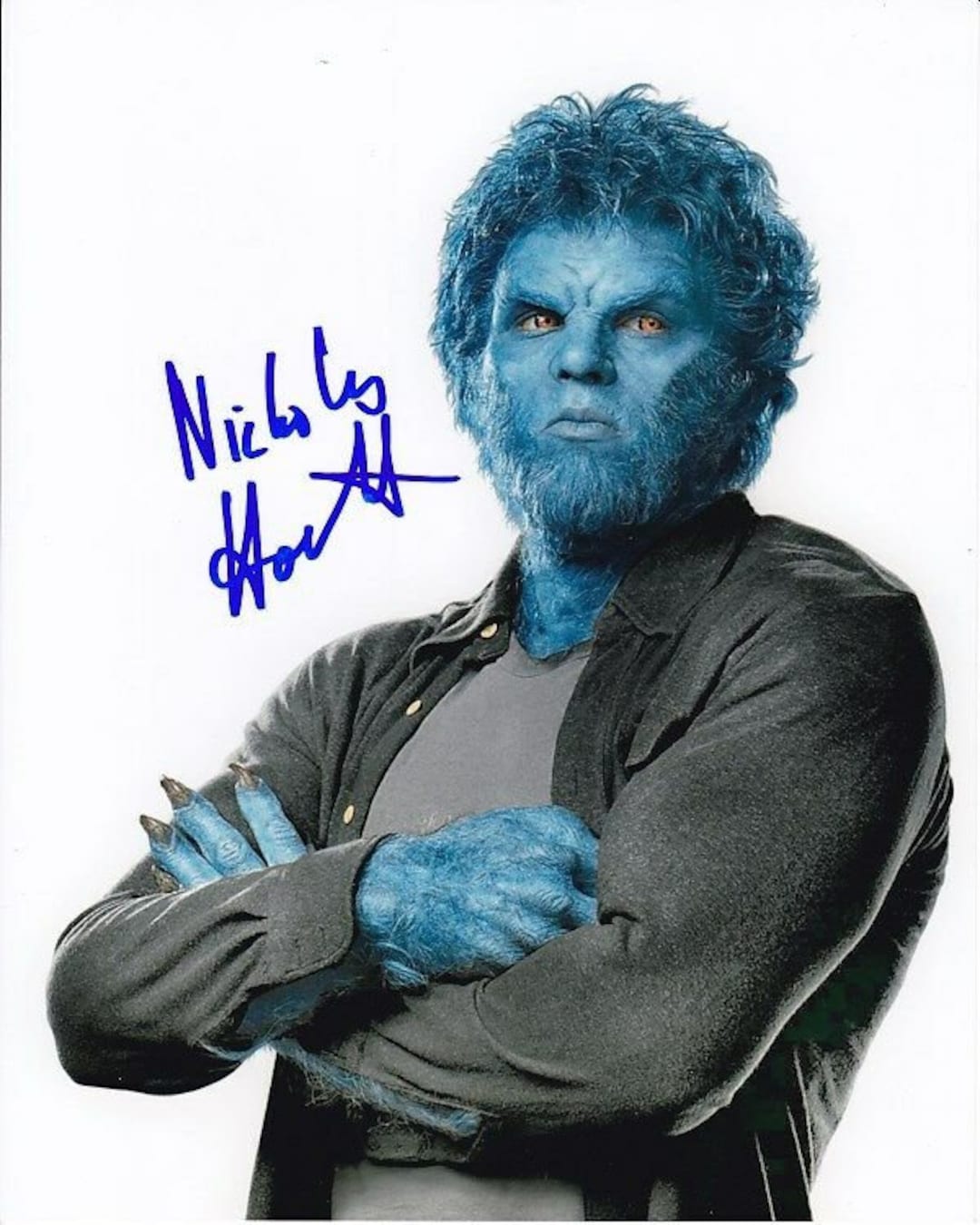Nicholas Hoult Signed Autographed 8x10 X-men Apocalypse Hank Mccoy ...