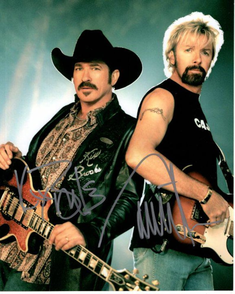 Kix Brooks and Ronnie Dunn Signed Autographed 8x10 Photo - Etsy