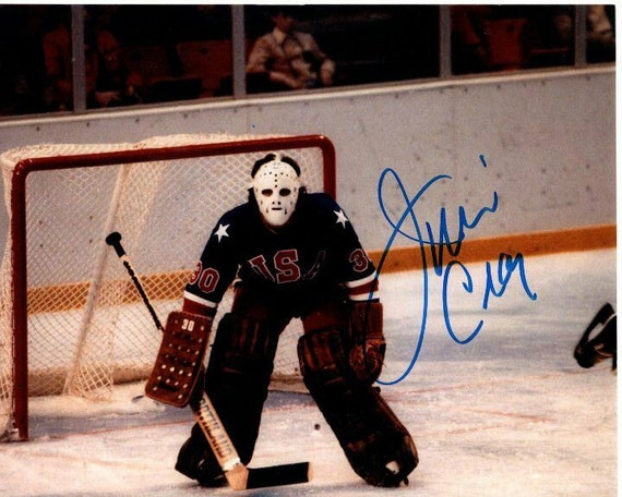 Jim Craig Signed Mask