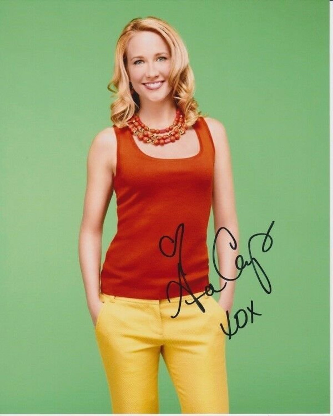 Anna Camp Signed Autographed the Mindy Project Gwen Grandy 8x10 Photo ...