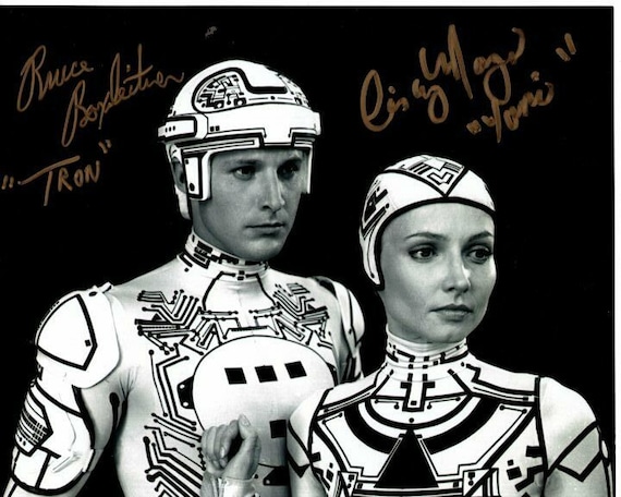 Cindy Morgan and Bruce Boxleitner Signed Autographed Tron - Etsy